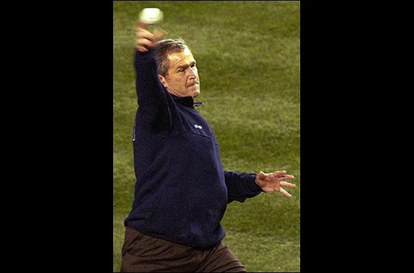 Bush Throws a Strike | Top 10 World Series Moments of ALL-TIME | TIME.com