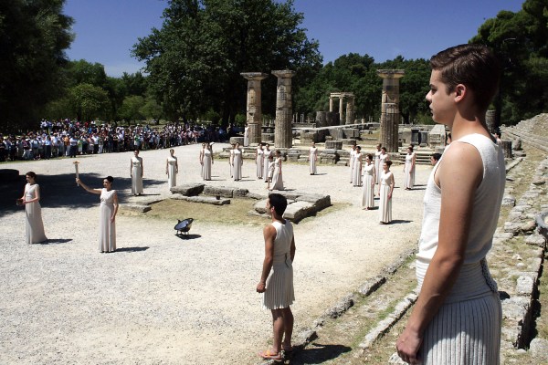 Greece Lights Olympic Torch | TIME.com