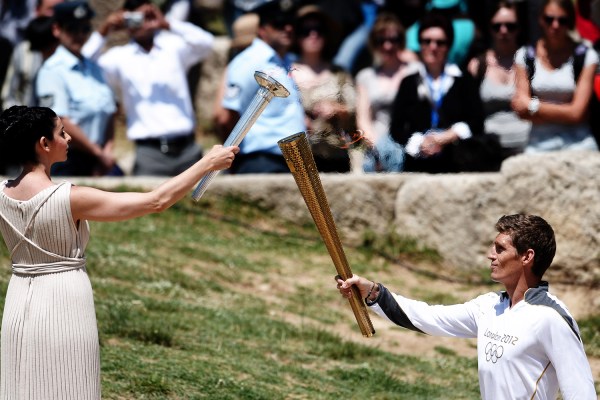 Greece Lights Olympic Torch | TIME.com
