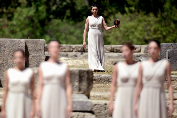 Greece Lights Olympic Torch | TIME.com
